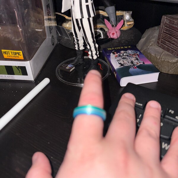 LGBTQ+ Fidget Rings, Pride Flag Fidget Rings, Pride Month, LGBTQ+ Flag ...