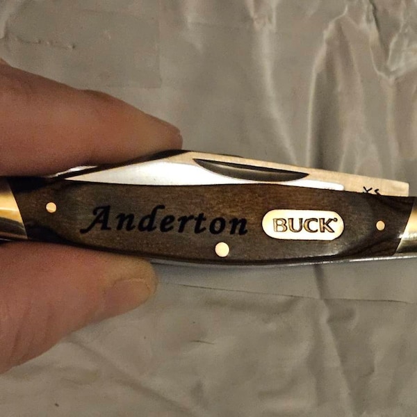 Custom Engraved | BUCK Solo | Bushcraft Gear | Camping Gear | Hiking ...