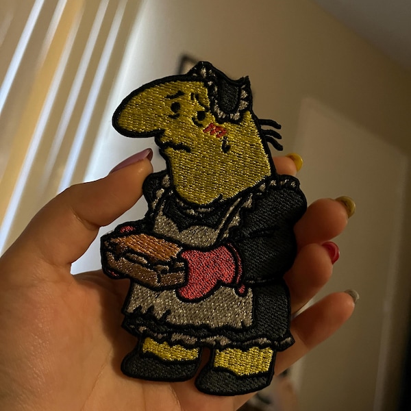 Smiling Friends Charlie and Pim Mini Iron-on Embroidery Patches - Etsy