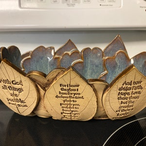 Scripture Dogwood Bowl | Etsy