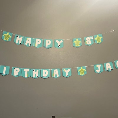 Ocean, Sea Turtle, Marine Animal, Water Themed Birthday Decorations ...
