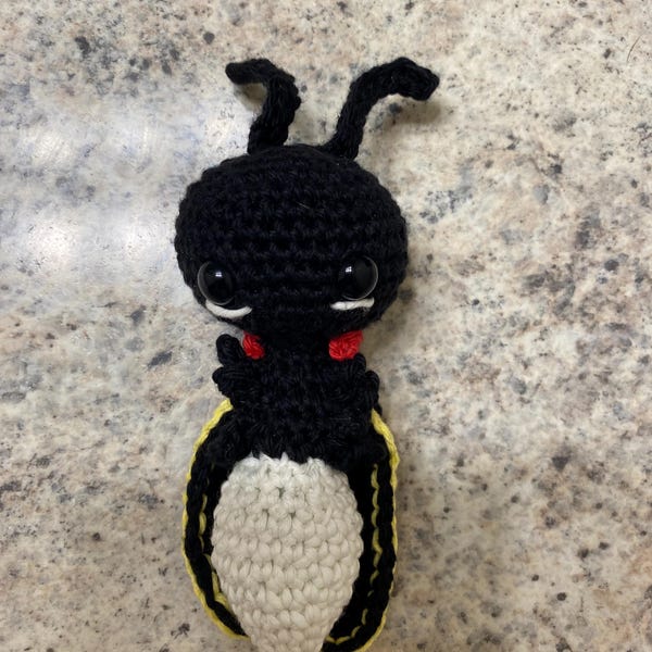 PATTERN: Flicker the Firefly - Crochet Firefly Pattern - Amigurumi ...