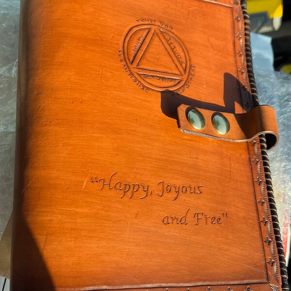 Double AA Big Book and 12 & 12 Book Cover - Etsy