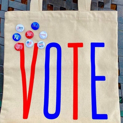 VOTING/ELECTION BUTTONS Set of 8 Vote Flair Pin Badge Magnet - Etsy