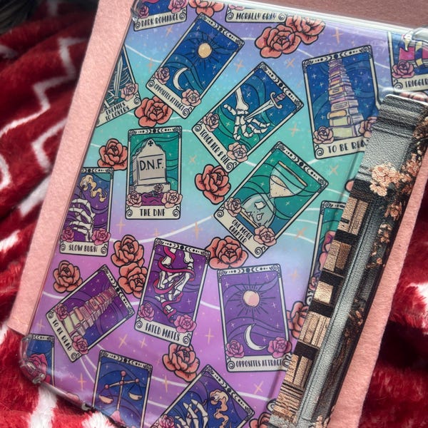 Books Are Therapy Sticker, Purple Reading Vinyl Sticker, Booktok ...