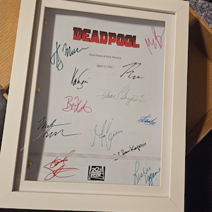 The Fast and the Furious Movie Script Autographed Signed Paul Walker ...