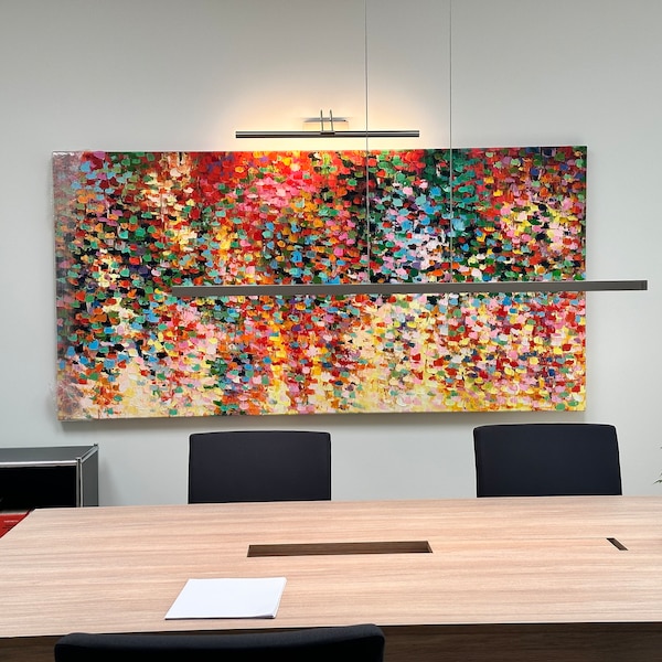 120cm x 180cm Original XXL Acryl Gemälde großes Bild Leinwand Canvas ...