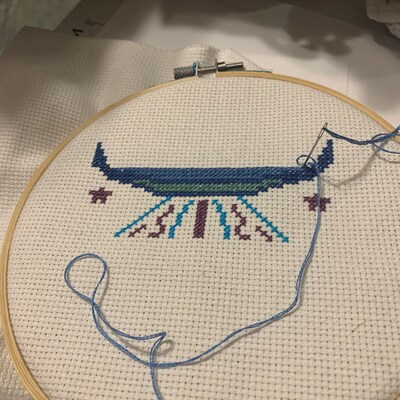 Trust No One Cross Stitch Pattern PDF Modern Cross Stitch Pattern ...