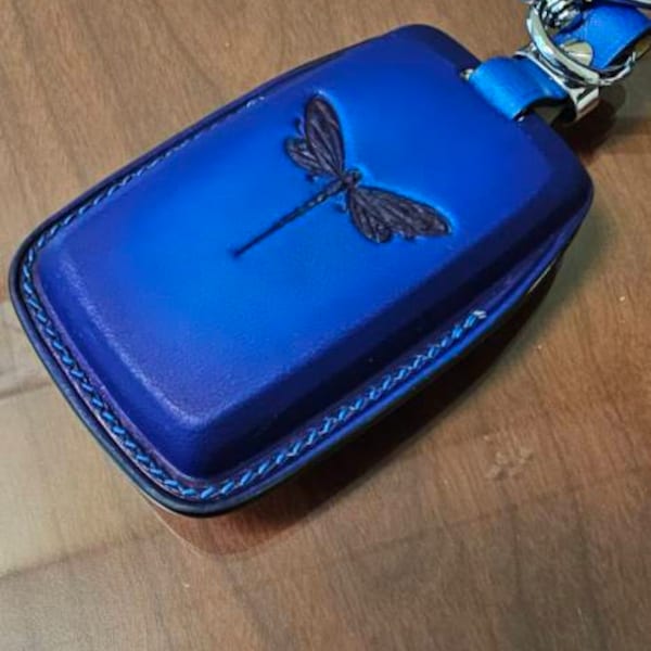 Mini Cooper 2022 2024 Handcrafted Leather Key Fob Cover for Clubman ...