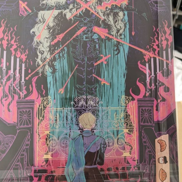 Dimitri Gothic Horror FE3H Fire Emblem Three Houses A4 Print - Etsy