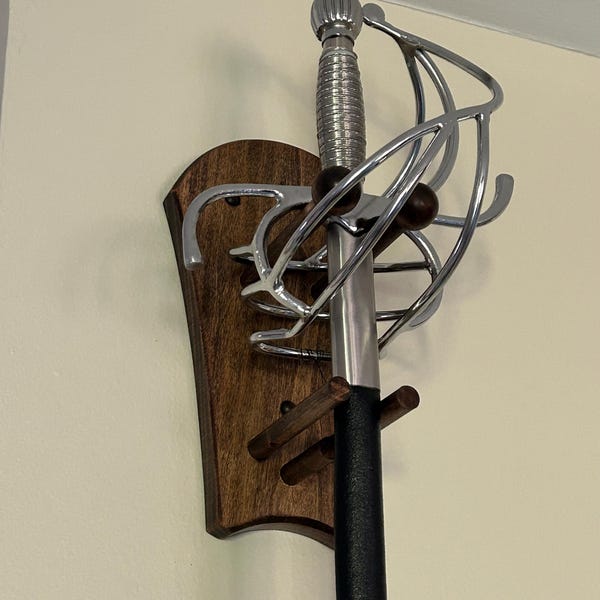 Rapier Specific Vertical Sword Display - Etsy
