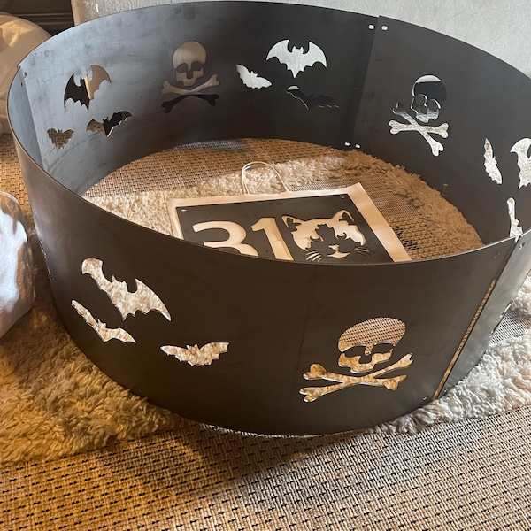 Design Your Fire Ring, Custom Fire Ring, Customized Design, Outdoor ...