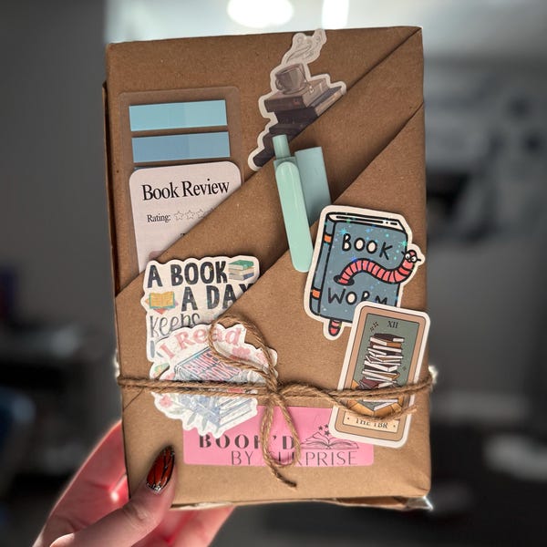 Blind Date With A Book: Surprise Pre-loved Book Gift Set - Etsy