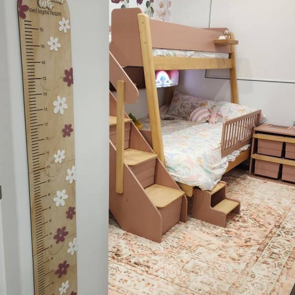 Personalised Growth Chart - FIELD OF DAISIES | Girls Room Decor | Daisy ...