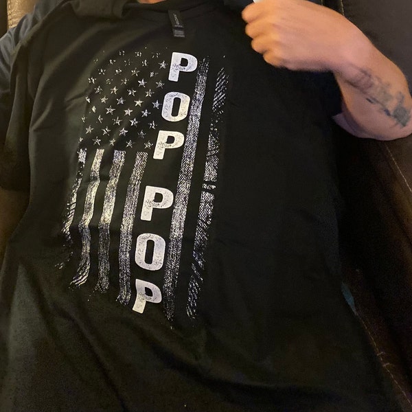 Pop Pop Shirt, New Pop Pop Gift, Pop Pop Shirt, USA Pop Pop Shirt, Pop ...