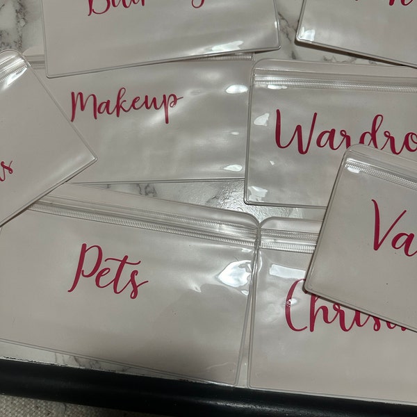 A6 Cash Stuffing Labels, A6 Cash Envelope Decals - Etsy