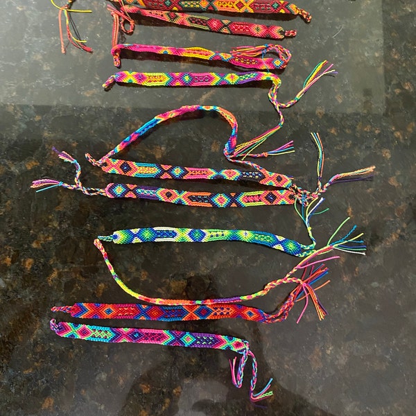 Mexican Friendship Bracelets. - Etsy