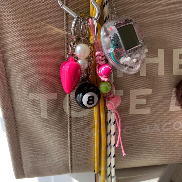 Trending 2024 Rope Bag Charms,stylish Bag Charm,y2k Rope Purese Charm ...