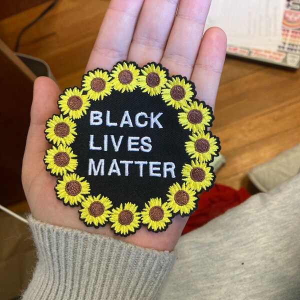 BLM Patch Iron on 3 1/2 Inch in Size - Etsy