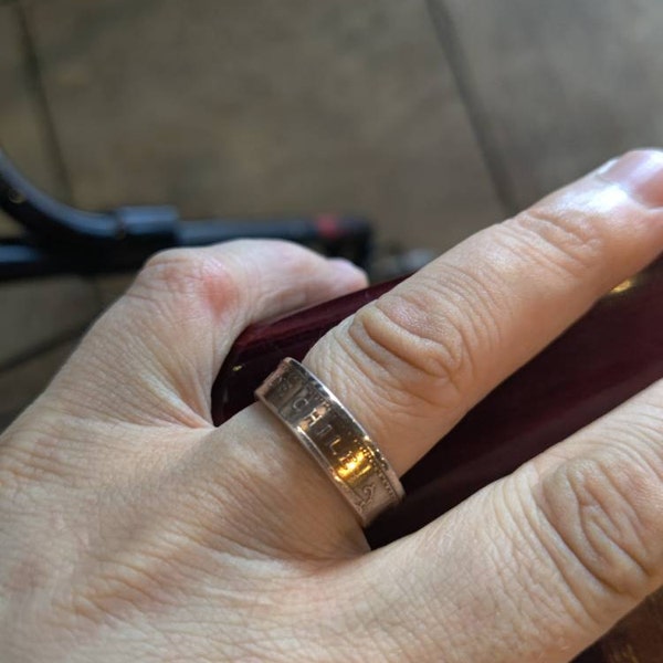 Peruvian Coin Ring (peru) 100 Soles De Oro | Peruvian Jewelry | Hand ...