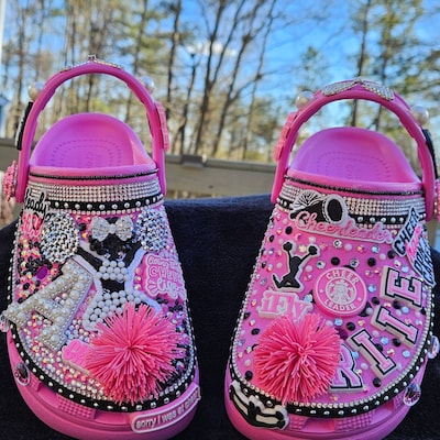 Teddy Bear Croc Charm Set. Flower Croc Charm. Rhinestone Croc Charms ...