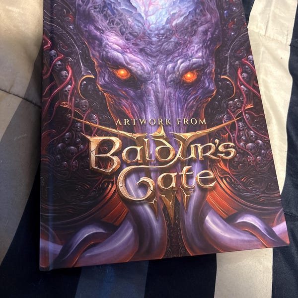 Baldurs Gate 3 Artwork Book Baldur's Gate 3 Guide Book BG3 Video Game ...