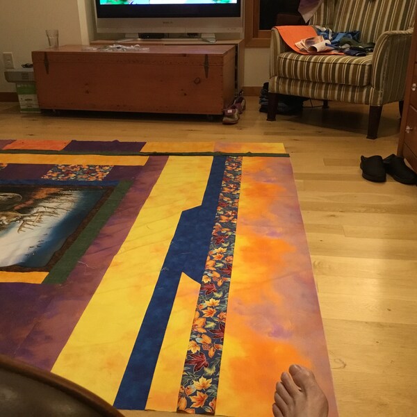 Susan Winget Harvest Couple Fabric Panel by Springs Creative - Etsy