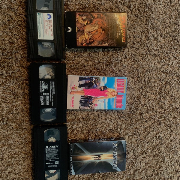 Vintage VHS VCR Video Tapes 1980s, 1990s, & 2000s - Etsy