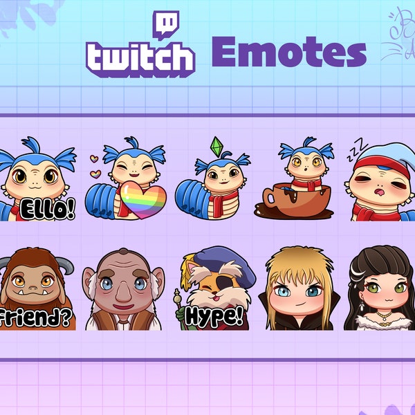 YUJI ITADORI Cute Emotes Twitch Pack 6 Jujutsu Kaisen Emotes Twitch ...