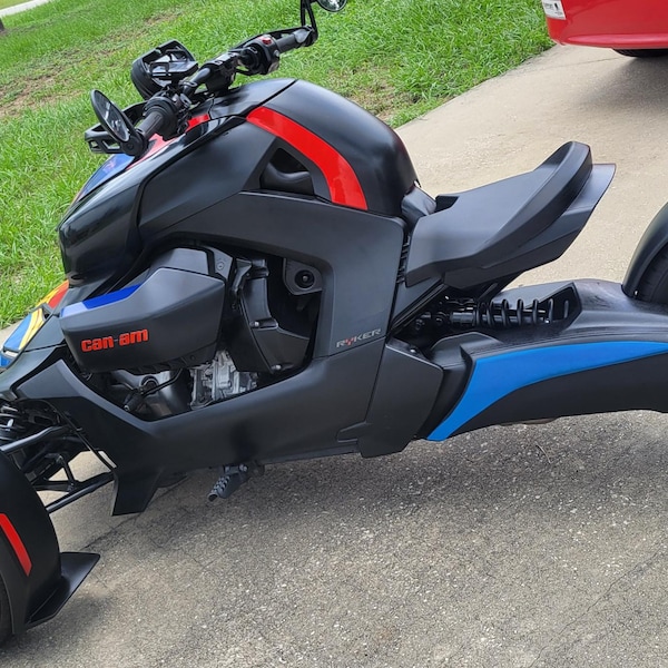 Ryker Can Am Front Fender Side Accent Set of 2 Decals Ryker Motorcycle ...