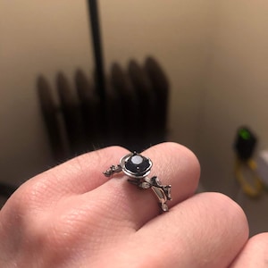 Together Forever Rings/gothic Engagement Rings/punk Wedding Rings ...