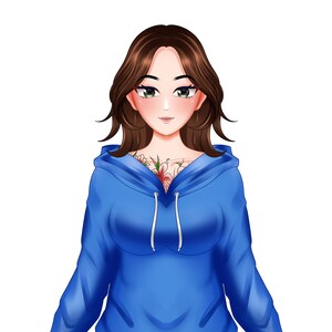 CUSTOM PFP Character Commission, Anime Potrait, PFP, Custom, Profile ...