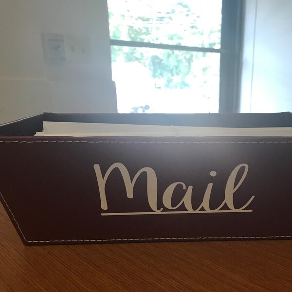 Mail Decal • Home Decor • Organization Label • Decal Sticker • Vinyl ...