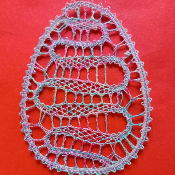 Digital Bobbin Lace Pattern-christmas Decoration 1 - Etsy