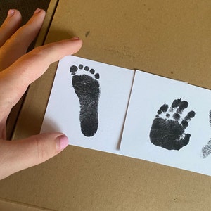 No-touch Inkless Baby Hand and Footprint Kit Painless Perfect Prints ...