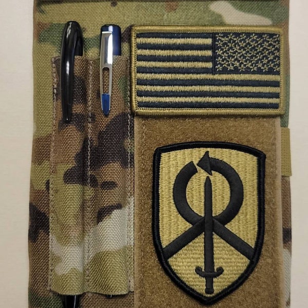 Handmade Waterproof Nylon Book Cover - Military Green Notebook - Etsy