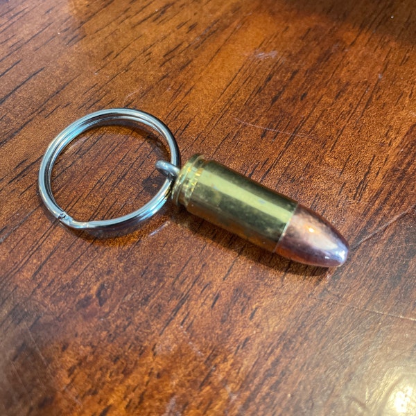 BULLET KEYCHAIN - Real 9mm Bullet Key Chain - Handmade in USA - Etsy