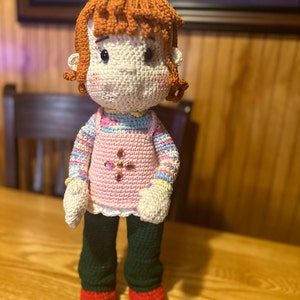 Crochet Pattern for Doll Sabrinka and Cat Smoky PDF English, Spanish ...
