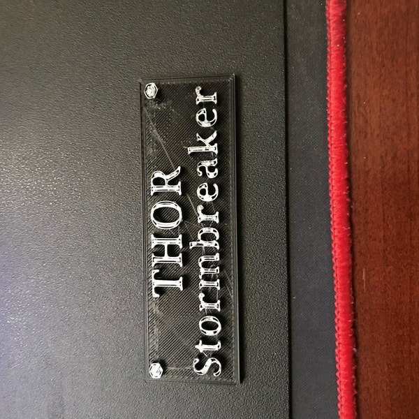 THOR Stormbreaker Wall Mount and Plaque - Etsy