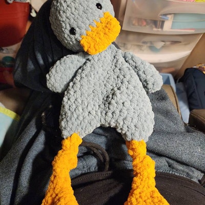 No-sew Ducky Mini Duck Snuggler Crochet PATTERN Duck Amigurumi Snuggler ...