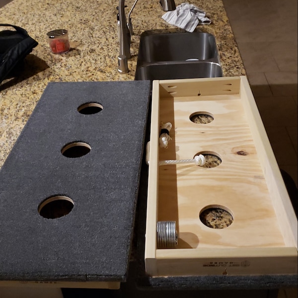 16x36 Full Size Elite 3 Hole Washer Toss Washers Game Boards - Etsy