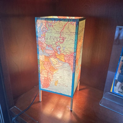 Design Your Own Table Lamp, Custom Bedside Lamp, Accent Lamp, Paper ...