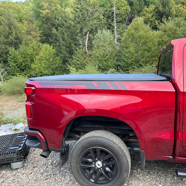 Chevrolet SILVERADO RST BED Vinyl Decal Sticker Graphics Kit Fits Chevy ...