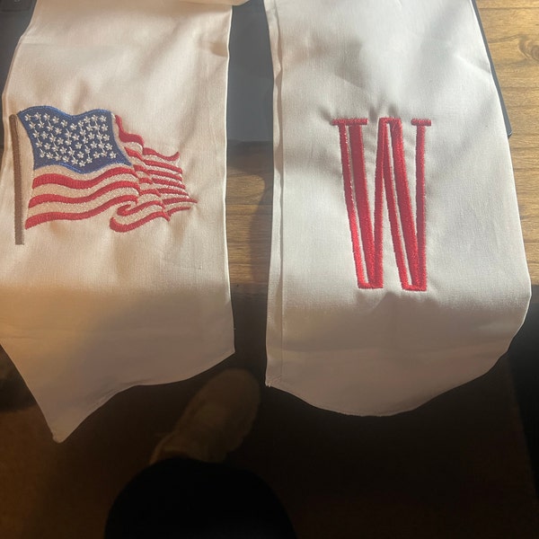 Waving USA American Flag With Pole - Embroidery Design Pattern for ...