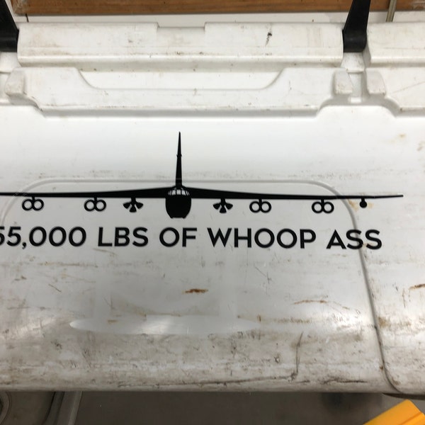 B-52 Decal [front Alcms] B52 Stratofortress "buff" Decal, B-52 Sticker ...