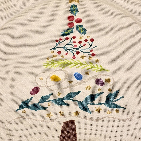 Firework Cross Stitch Pattern PDF, 4th of July Embroidery Pattern ...