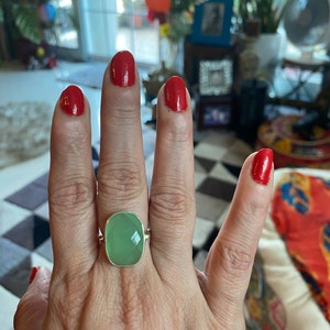 Boho Statement Ring Black Onyx Stone Sterling Silver Ring - Etsy