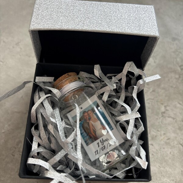 Personalised Photo Pull up Gift Box for Him or Her Birthday ...