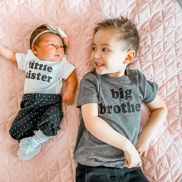 Big Brother Little Sister Outfit / Big Brother Little Sister Set / Big ...