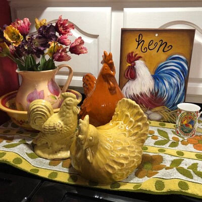 Whimsical Roses Painting Bright Color Painting Roses Art - Etsy